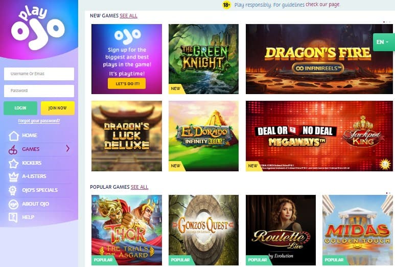 PlayOJO Casino Canada 2024 Get 80 Free Spins Bonus PlayOJO Casino Canada 2024 Get 80 Free Spins Bonus